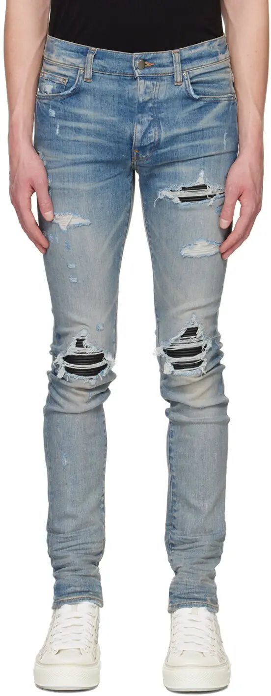 Amiri Indigo Mx1 Jeans - Clay Indigo | Editorialist